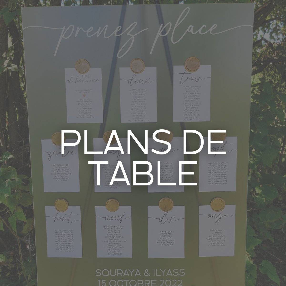 PLANS DE TABLE – Omnia Décor